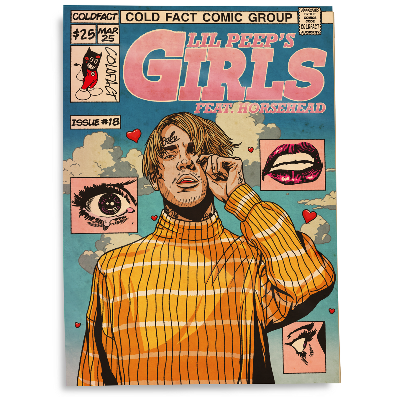 Lil Peep - Girls - Official Comic – COLDFACT